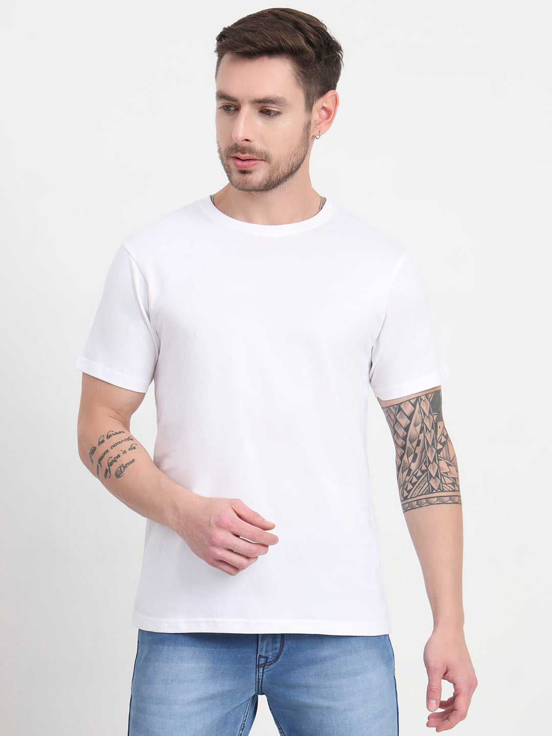 Supima Crew - Pure White – Bare Solids
